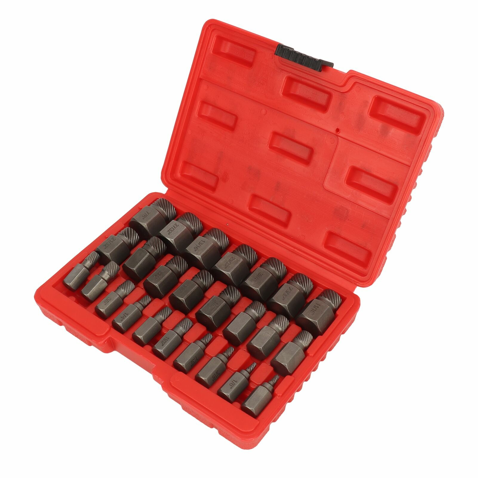 Набор экстракторов винтов 25 предметов, эффективный стальной, для ручных и электроинструментов, широкий спектр применений