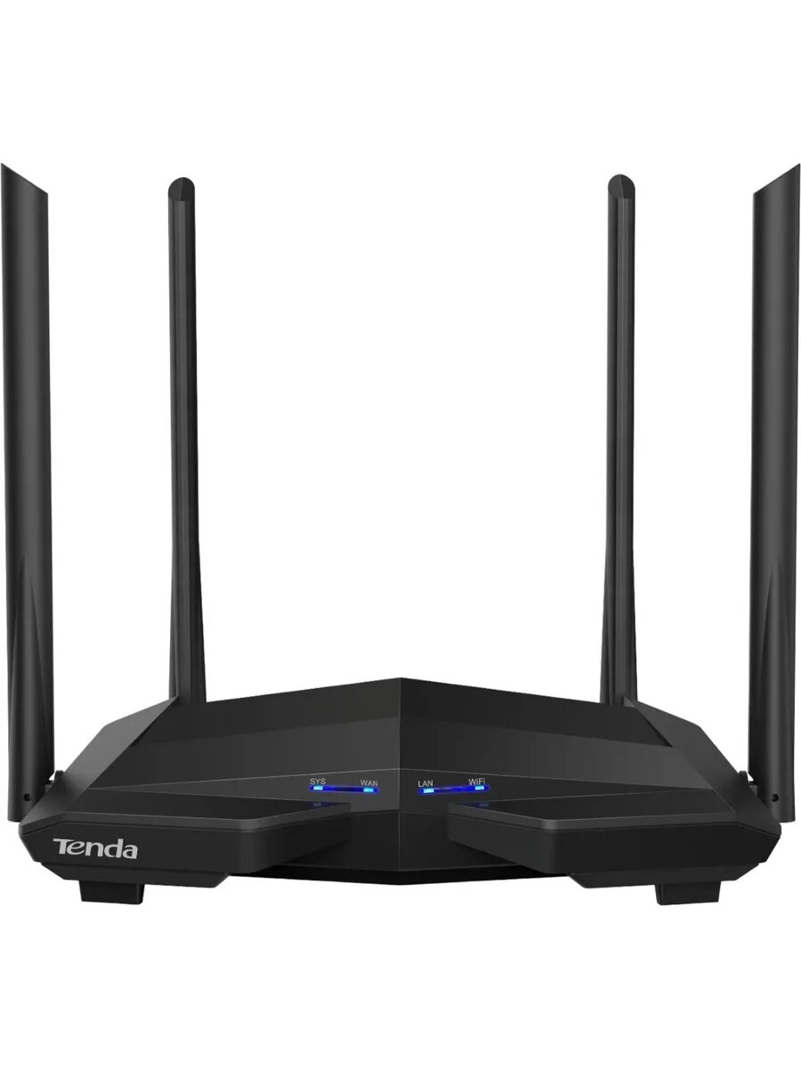 Роутер беспроводной AC10 AC1200 10/100/1000BASE-TX черный