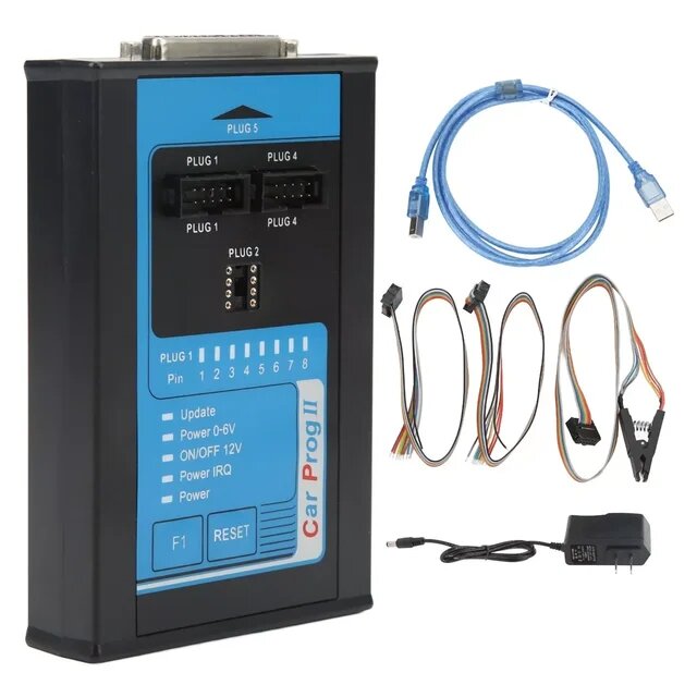 Carprog 2 Car Prog II Car Prog2 V8.12 ECU Chip Tuning Programer Reset Crash Data Immo Off Read Save Dataflash Radio Instruments, with box