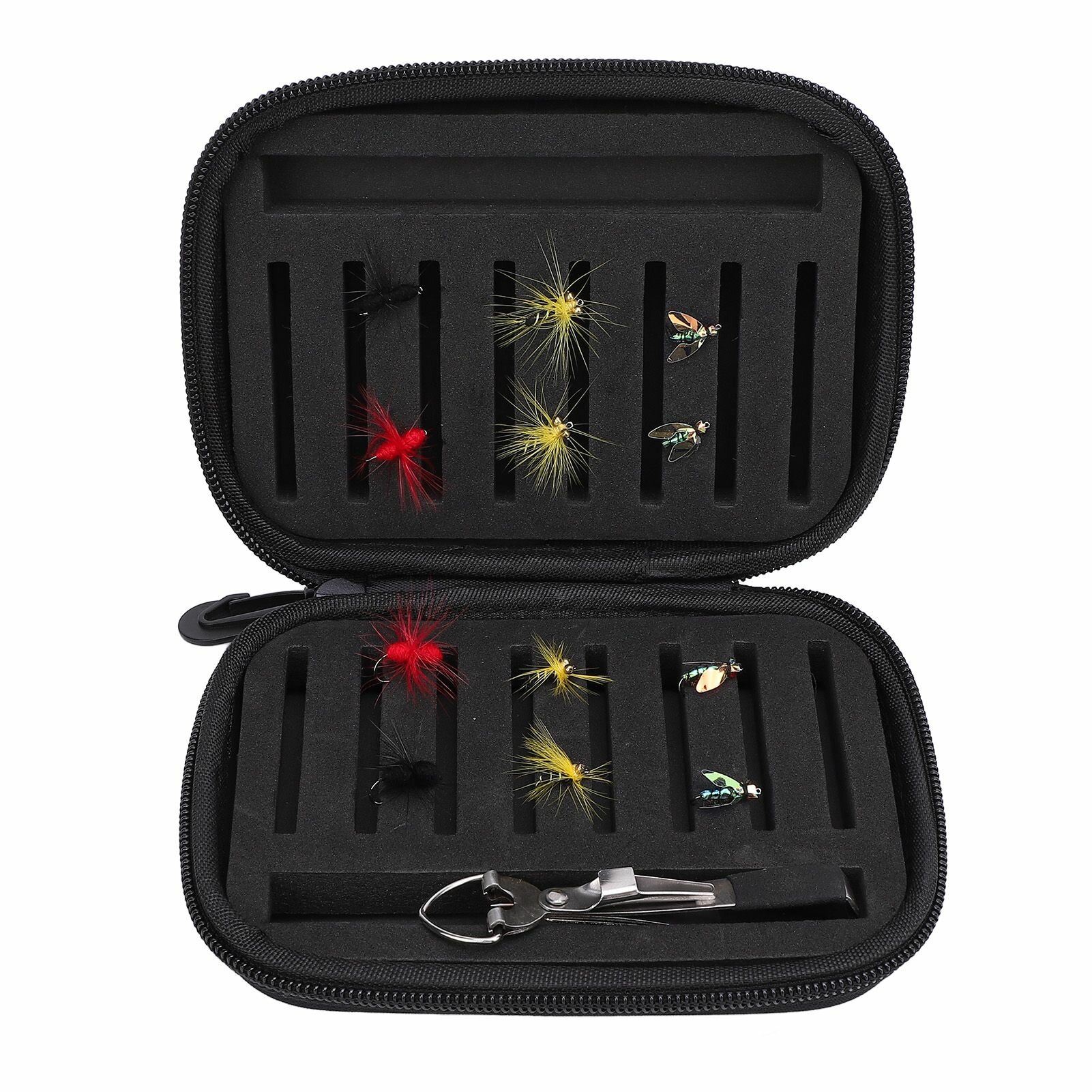Ассорти мушек для нахлыста с коробкой для хранения