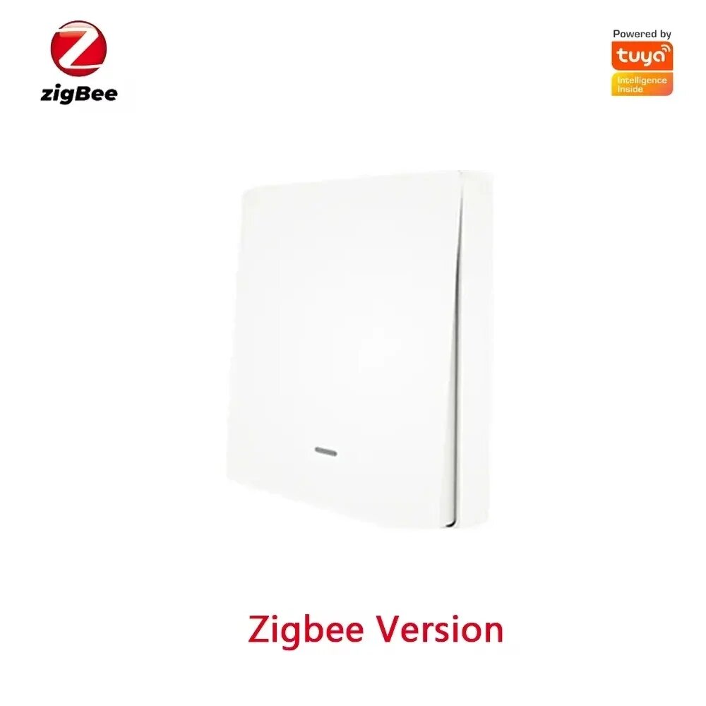 Беспроводной переключатель сцен Tuya Zigbee, умная кнопка, контроллер освещения сцены 1/2/3Gang, приложение Smart Life, сценарий автоматизации Alexa