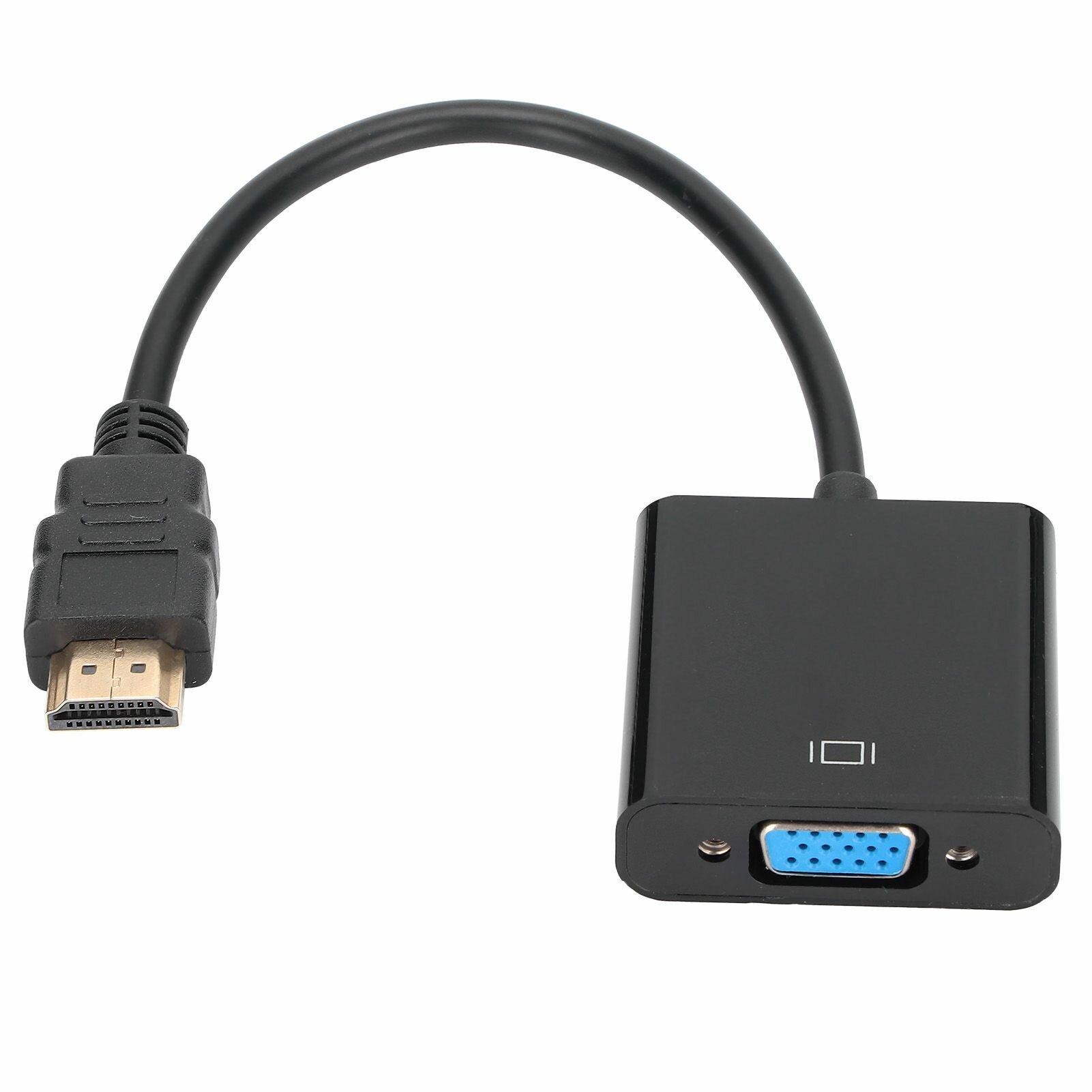 Мультимедийный интерфейс высокой четкости с адаптером VGA Портативный преобразователь ABS 1080P HD