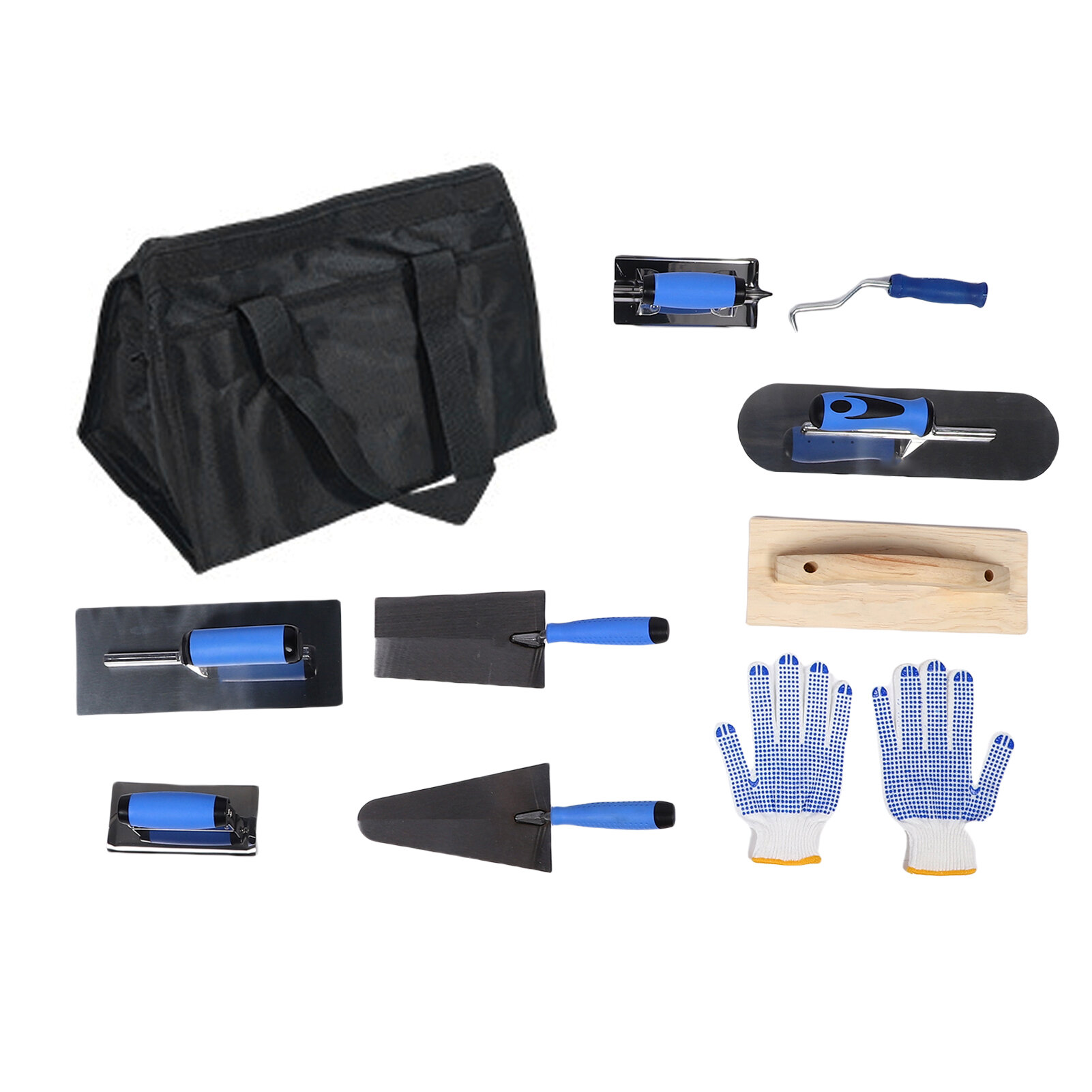 Набор инструментов каменщика 10 шт, из нержавейки