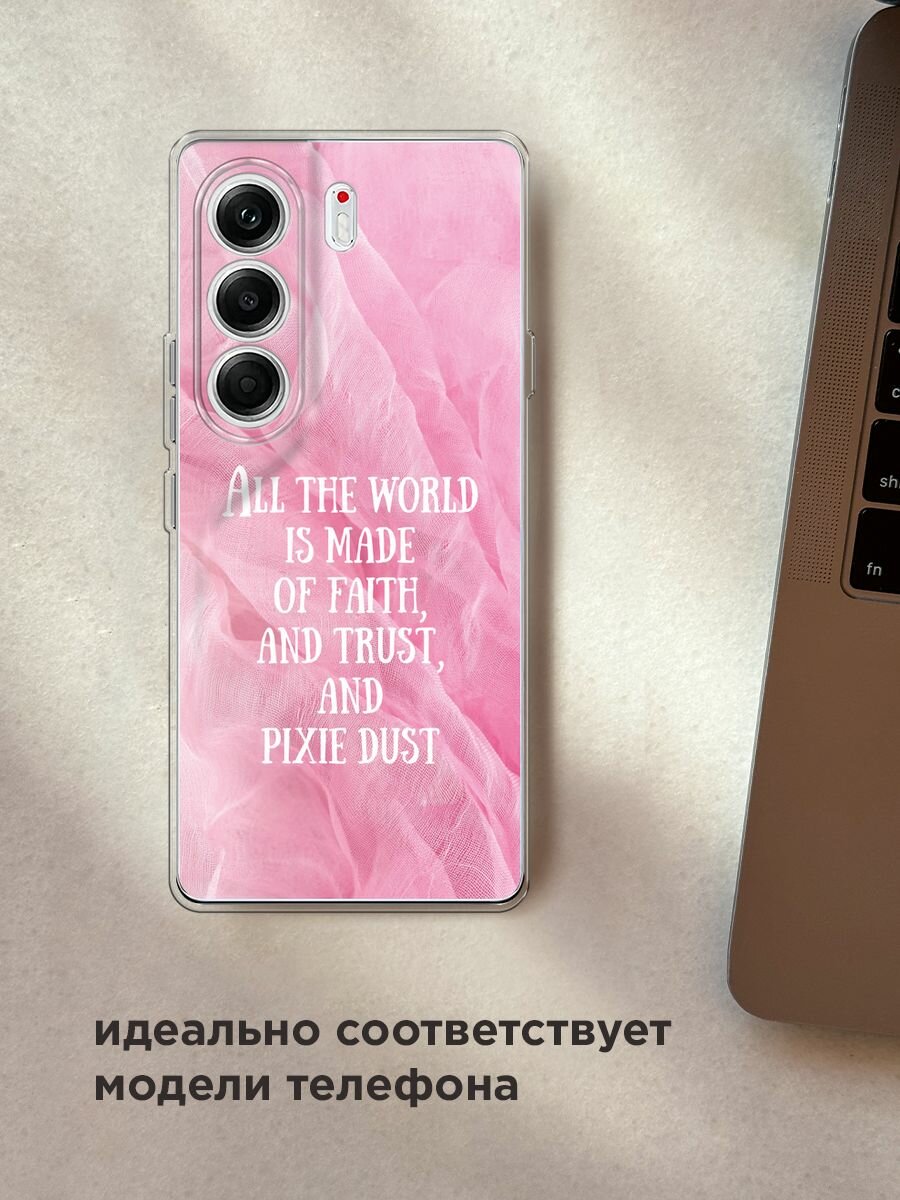 Чехол на Tecno Camon 40 Pro 5G / Текно Камон 40 Про 5G с принтом "Pixie dust - 8 марта" — фото 1