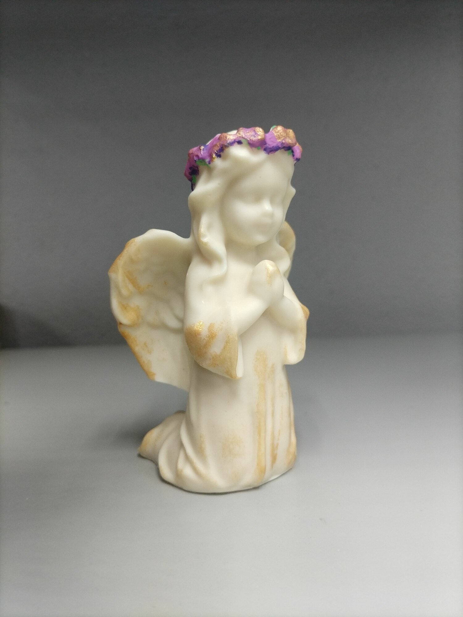 Молд "Ангел девочка" для гипса, свечей и эпоксидной смолы