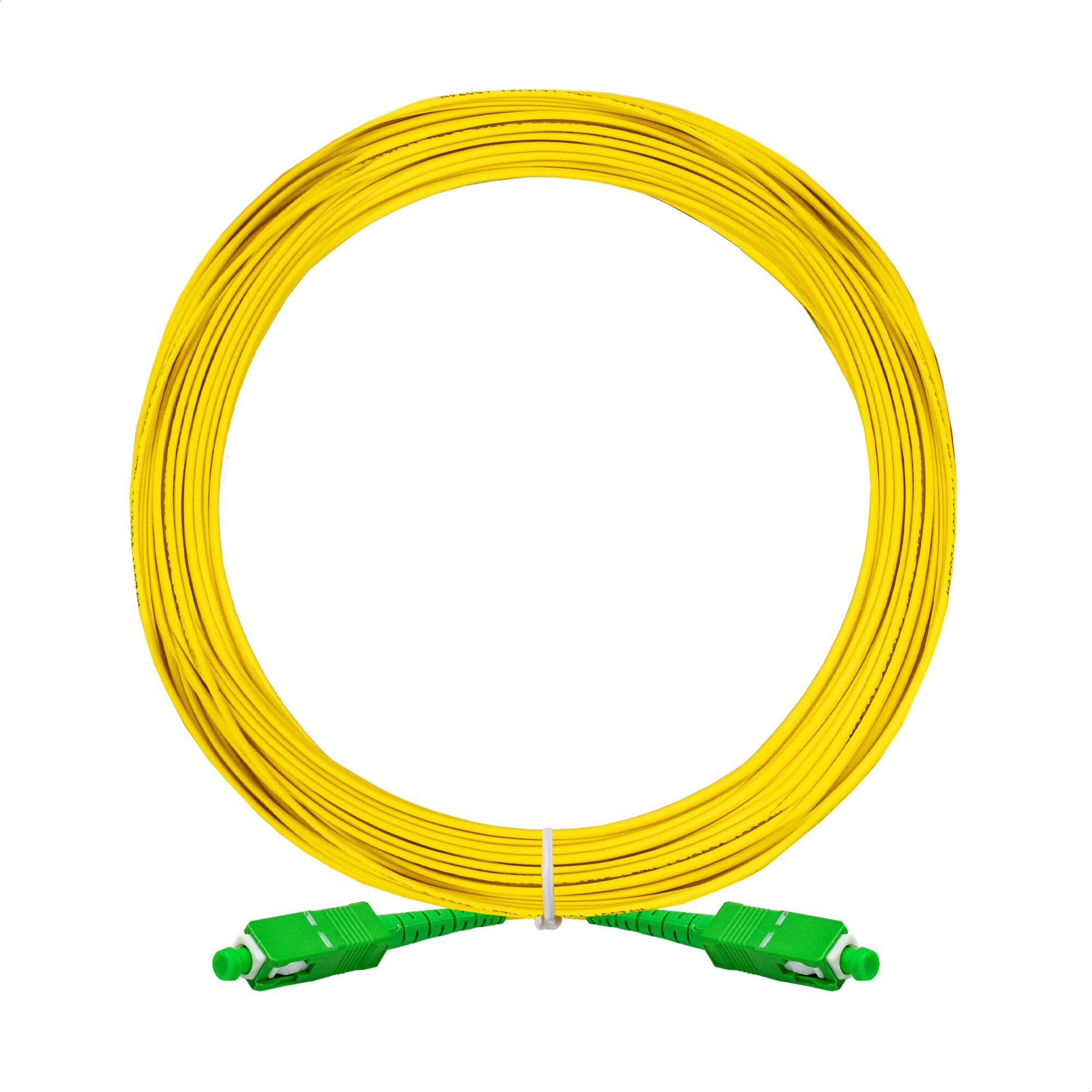 Патч-корд волоконно-оптический ExeGate FC-S-9-SC/APC-SC/APC-10M-LSZH (Шнур во SM 9/125 (OS2/G.652. D), SC/APC-SC/APC, Simplex, LSZH, 10 м) EX297905RUS