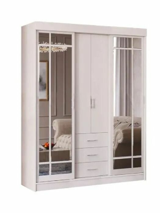 Шкаф-купе Маэстро Сандал светлый, Сандал светлый 170х220х574