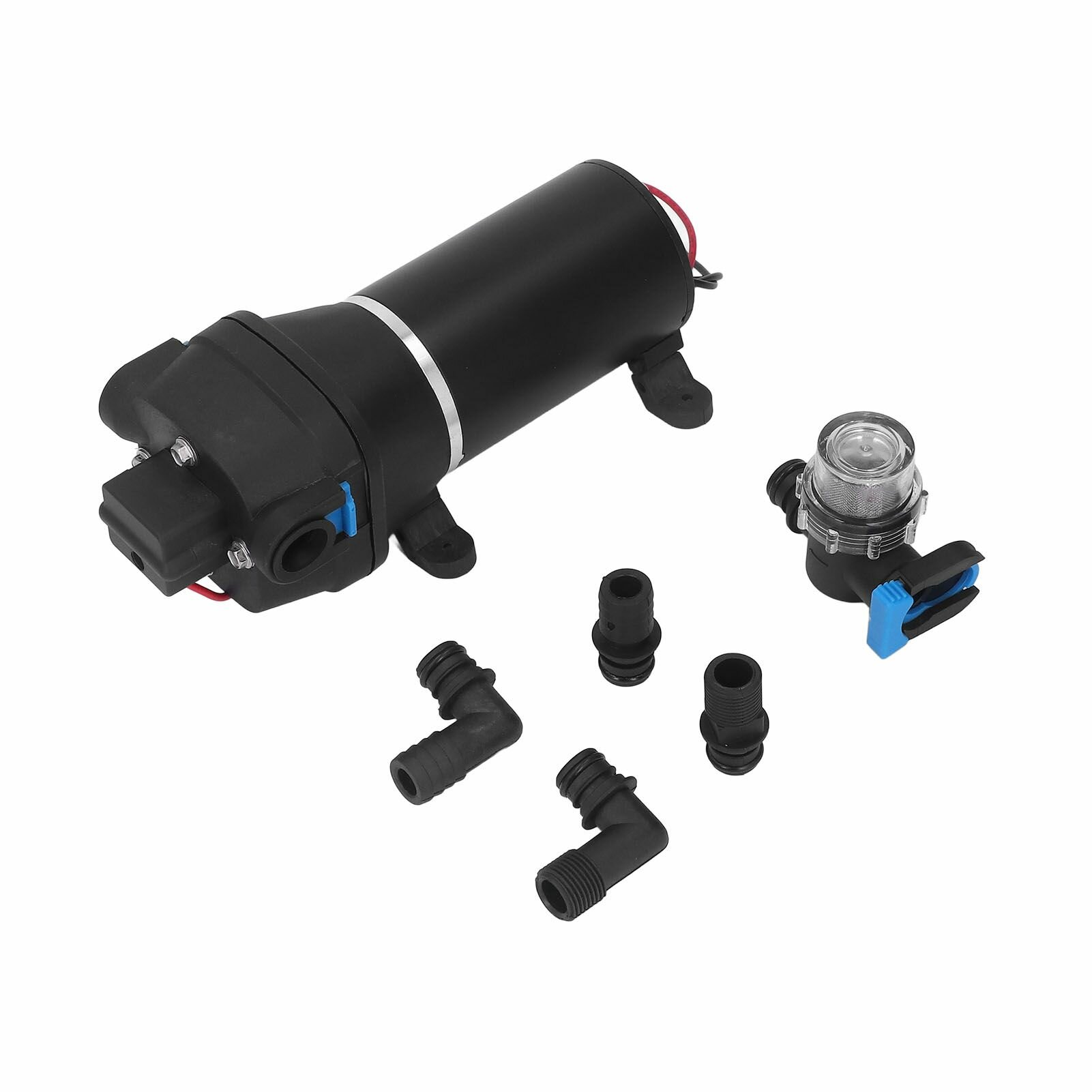 Подкачивающий насос с водяной диафрагмой, самовсасывающий, высокого давления, большие потоки, 4,5 галлона в минуту, 12 В для дома