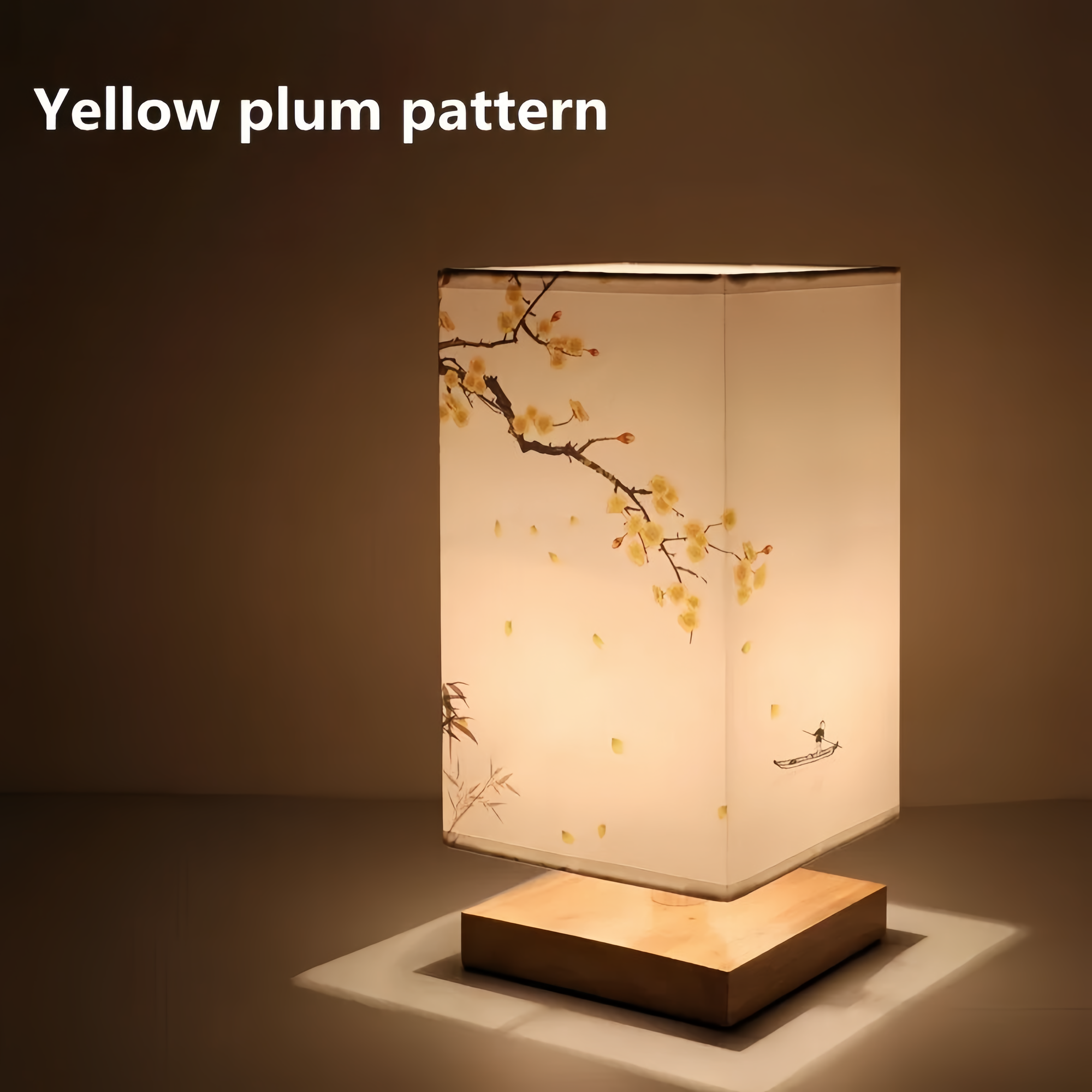 Декоративные настольные лампы Feimefeiyou, Non-dimmable, Red plum style
