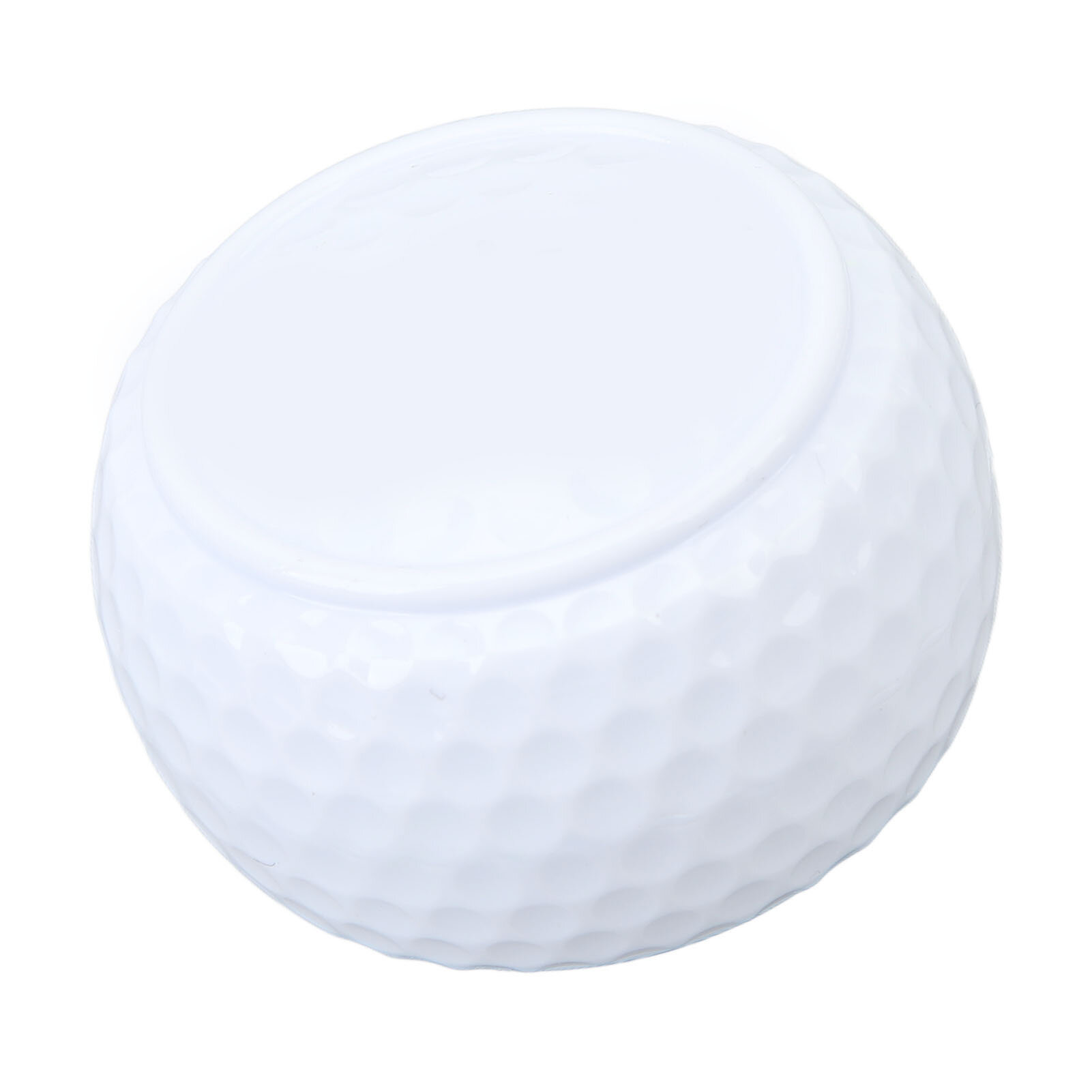 Тренировочный мяч для гольфа, синтетический каучук, смола, плоская форма, тренировочный мяч, тренажер для точности ударов по лужайке или коврику, аксессуары для обучения гольфу