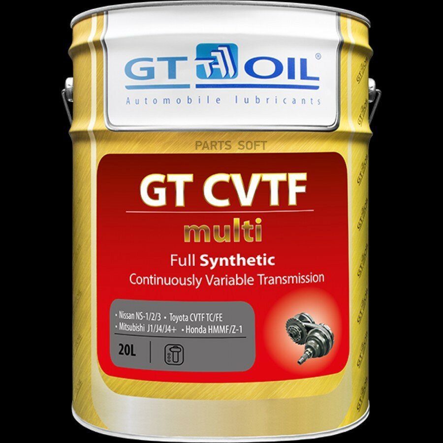 GT CVTF MULTI, от официального дистрибьютора, GT OIL, артикул 8809059408674