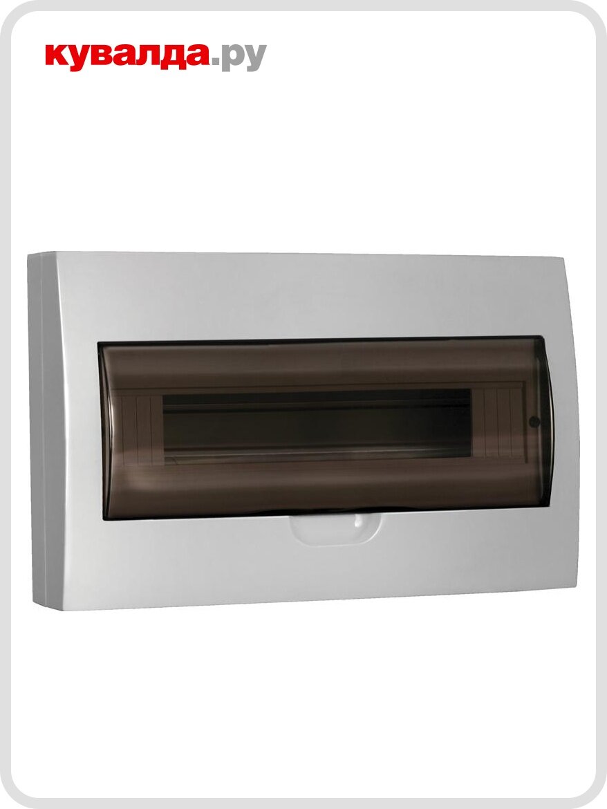 Бокс IEK ЩРН-П-18 модулей навесной пластик IP41