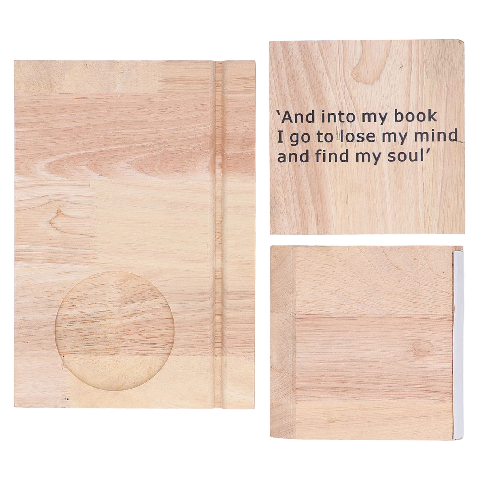 Подставка для книг из сосны, подставка для чтения, держатель для страниц книг с подстаканником для спальни, гостиной