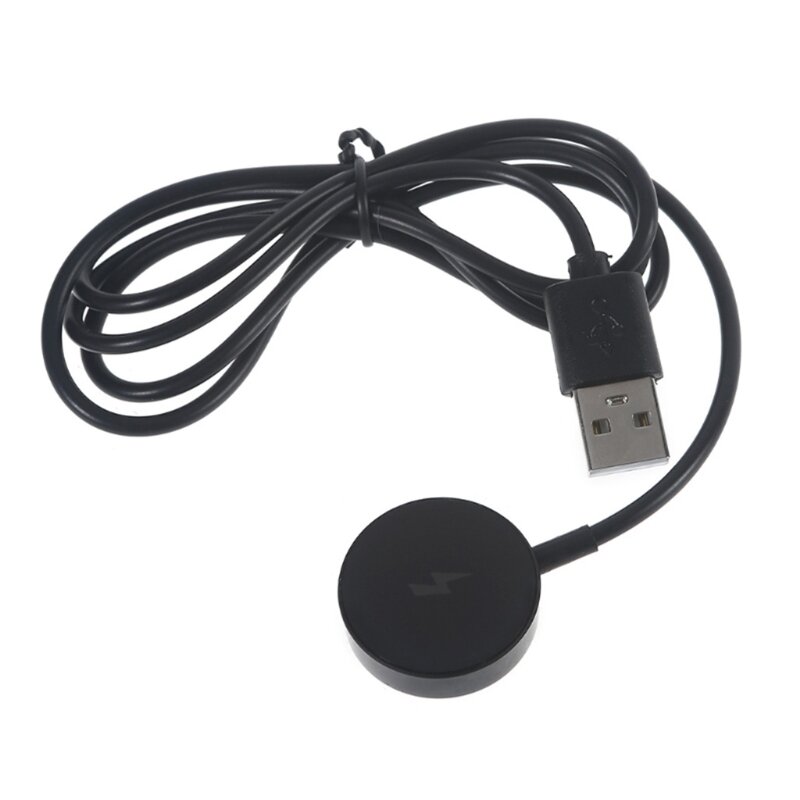 Зарядное устройство для черных смарт-часов Fossil 1 2 3-го поколения