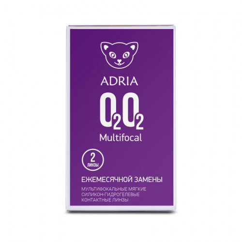 Контактные линзы Adria O2O2 multifocal (2 шт/+1.50/8,6/AD +1.50)