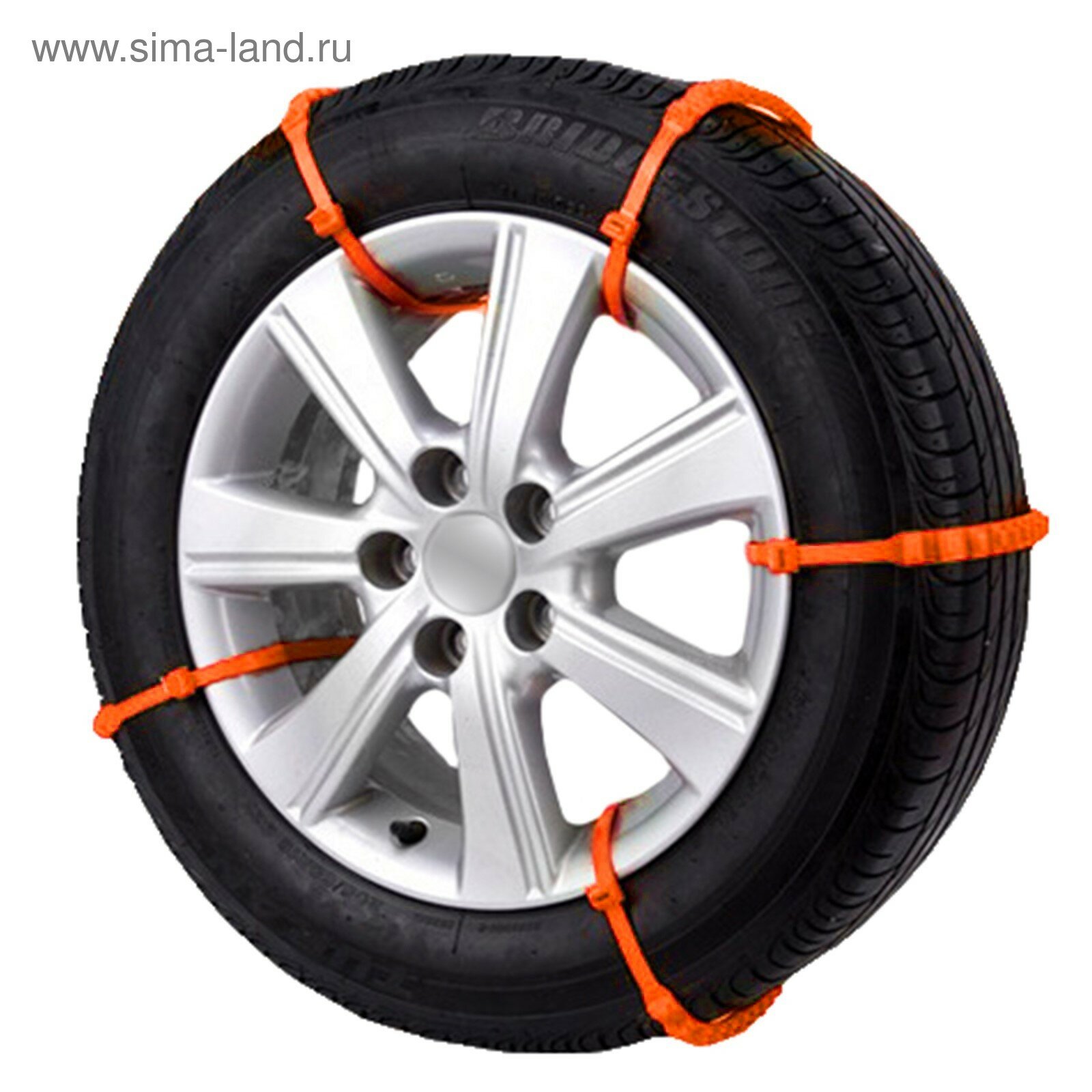 Противобуксовочные хомуты, усиленные, R=13-R=18, 2×91 см, набор 10 шт.