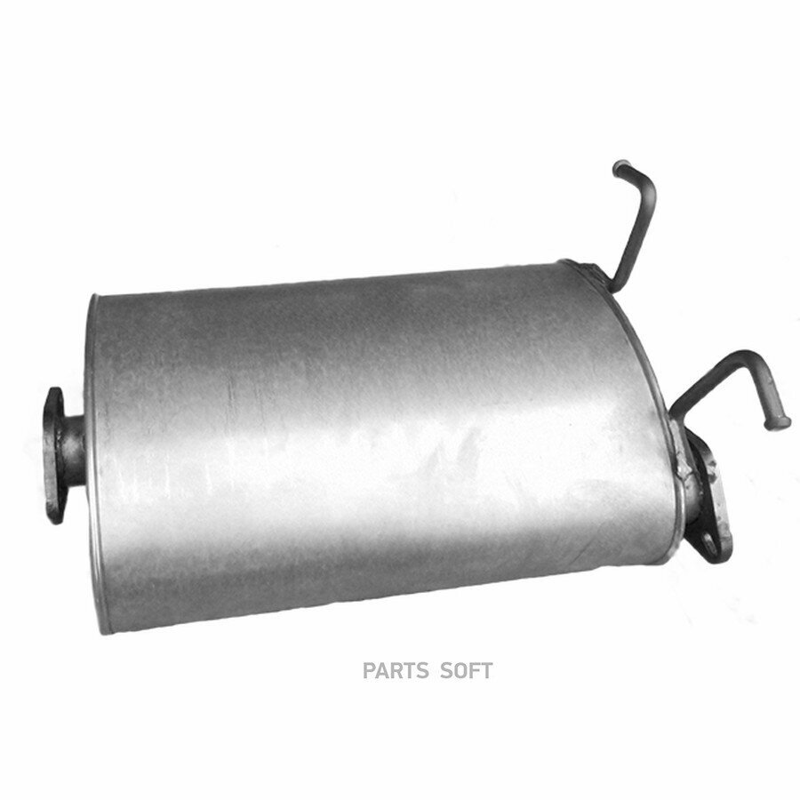 Глушитель сред. часть Ssangyong Korando /Musso 23 от официального дистрибьютора, EDEX, артикул 5723