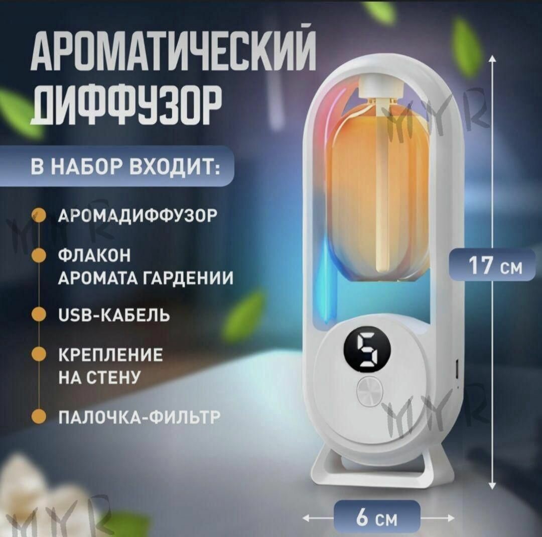 Освежитель воздуха автоматический, аромадиффузор, ароматизатор PW2 Pro--YYR
