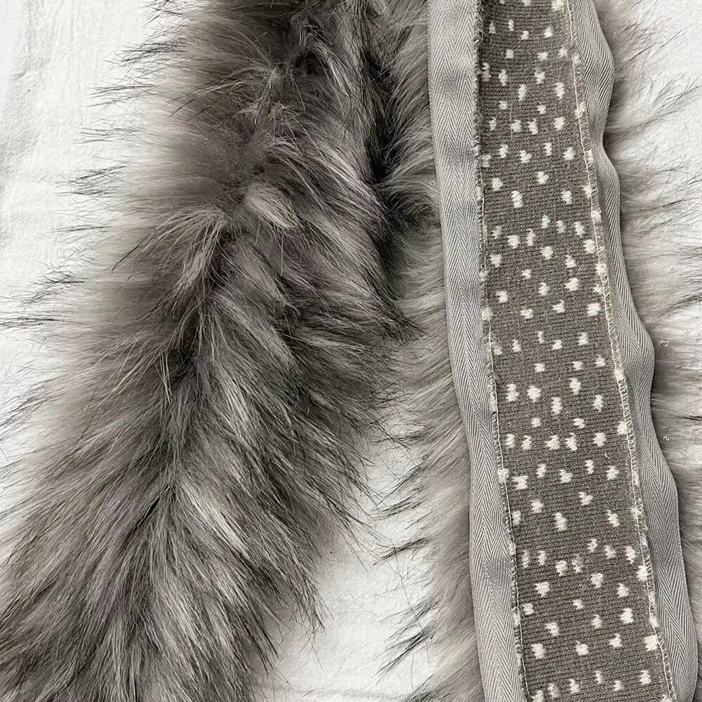 Искусственный меховой трим искусственного меха для пошива 1 метр 04