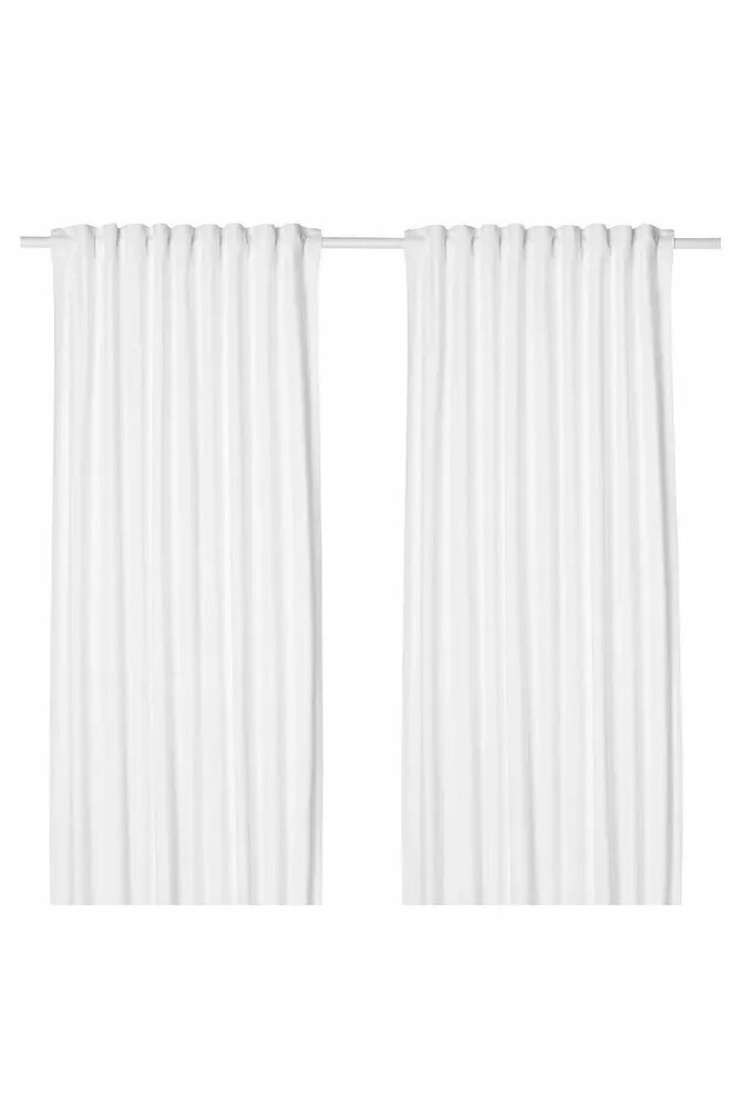 IKEA Штора 145х300 см белый