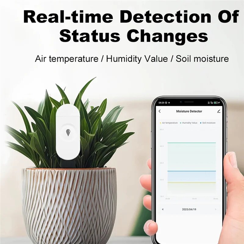 Датчик влажности почвы Zigbee Z2M-[Y03A]