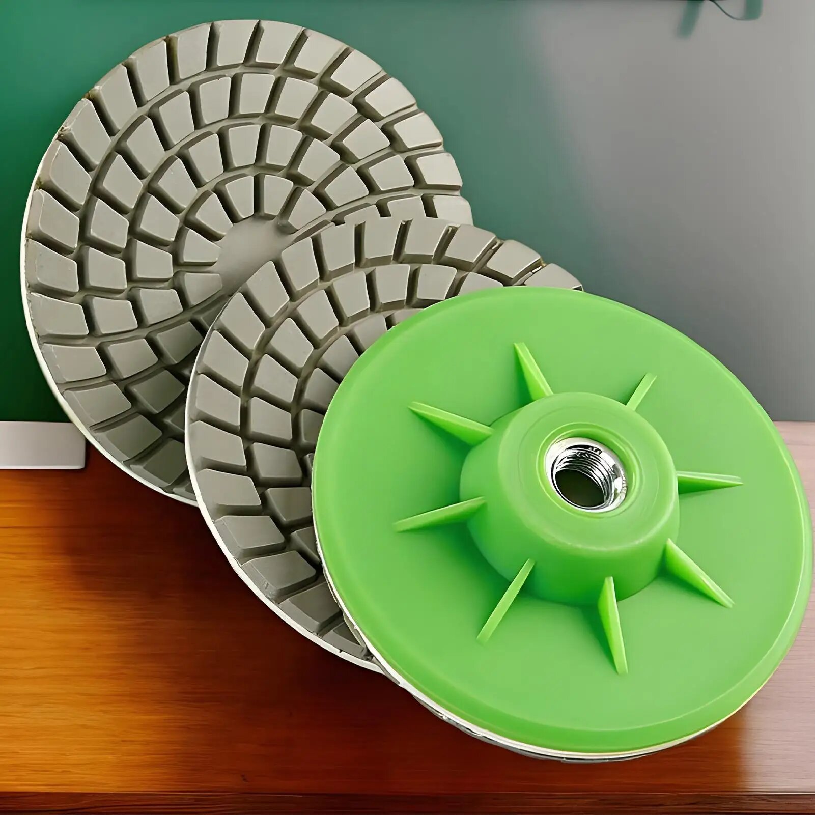 Диск для шлифовки и обрезки плитки Угловая шлифовальная машина Режущий диск Плоские абразивные полировальные диски для гранита, мрамора, стекла