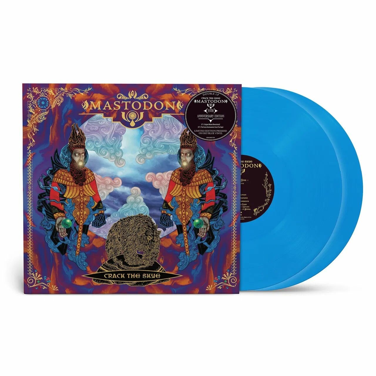 MASTODON - Crack The Skye, (2LP, Limited Edition, 15th Anniversary Edition, Blue Sky) Виниловая Пластинка