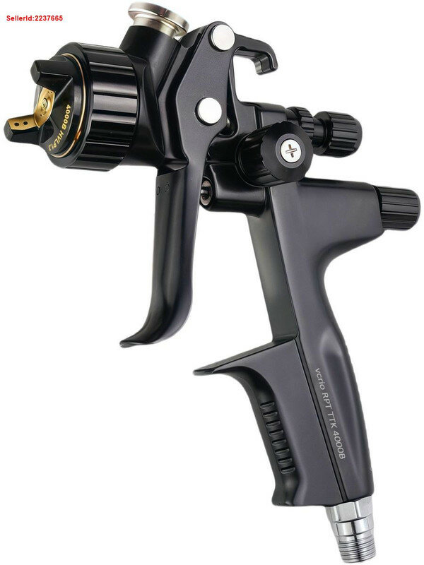 Пневмокраскопульт Краскопульт пневматический для компрессора для краски с верхним бачком 0,6л 1.3 RP (HVLP)