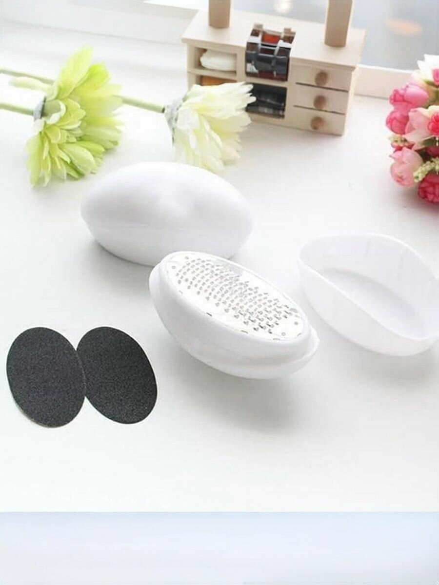 Инструмент для удаления омертвевшей кожи на ногах, скребок для чистки пяток, пилка для ног Egg Foot и средство для удаления мозолей