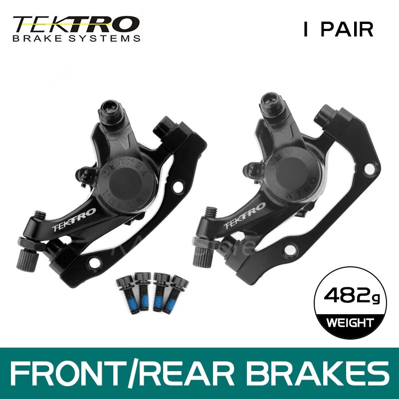 TEKTRO MD-M280 дисковый тормоз горного велосипеда механический суппорт PM F160 R160 MTB линия вытягивания дискового тормоза суппорт алюминиевый сплав