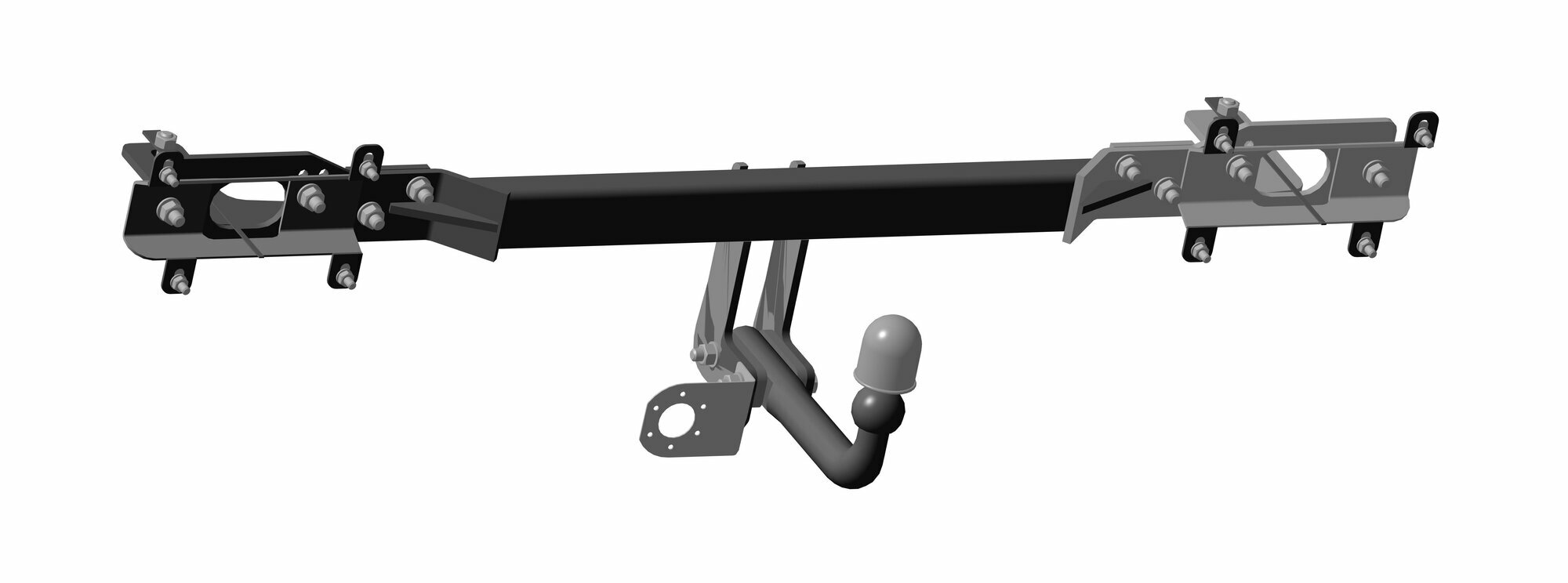 Фаркоп ORIS WESO 9014-A, на Geely Atlas, условно-съемный шаровый узел