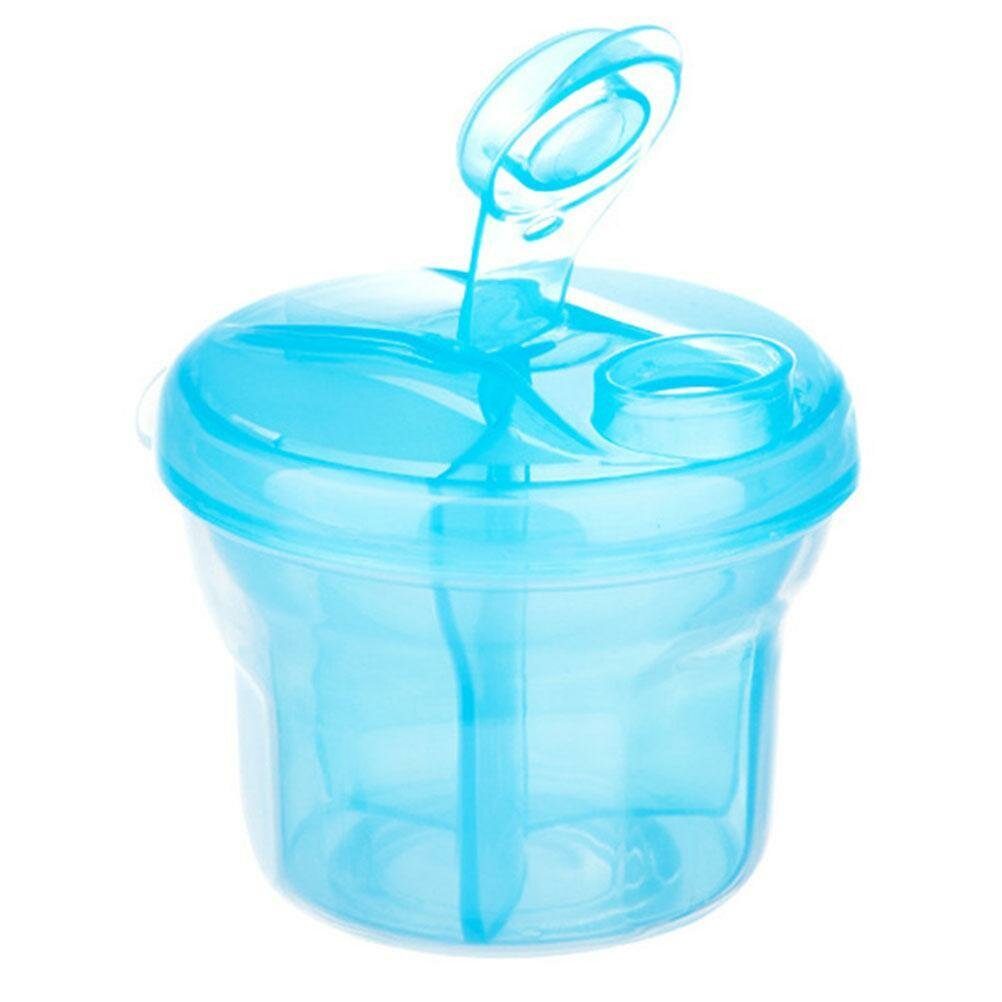 Milk Powder Dispenser 3 Section Food Container Baby Formula Storage Box for Outdoor Travel