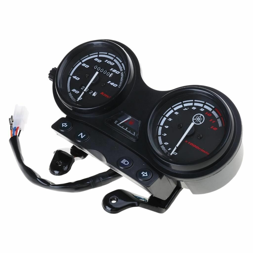 Приборная панель мотоцикла в сборе с цифровым прибором цифровой дисплей спидометра подходит для Yamaha YBR 125