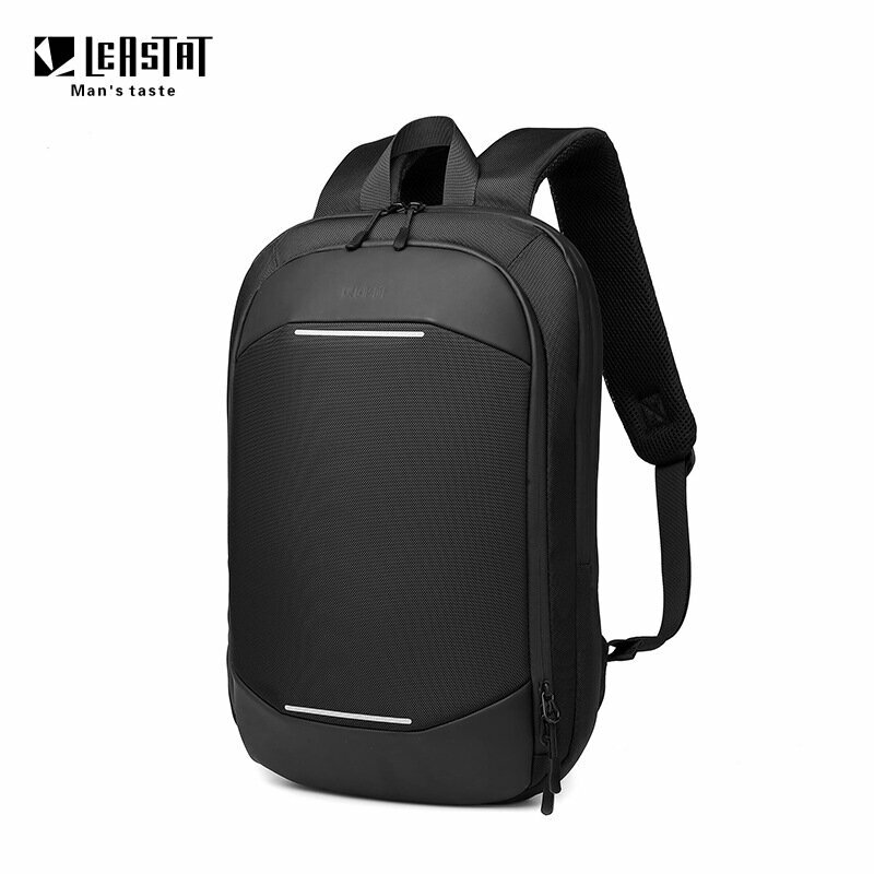 Рюкзак для ноутбука LEASTAT Slim для мужчин 15inch Простой деловой рюкзак, легкий, повседневный, расширяемый школьный рюкзак
