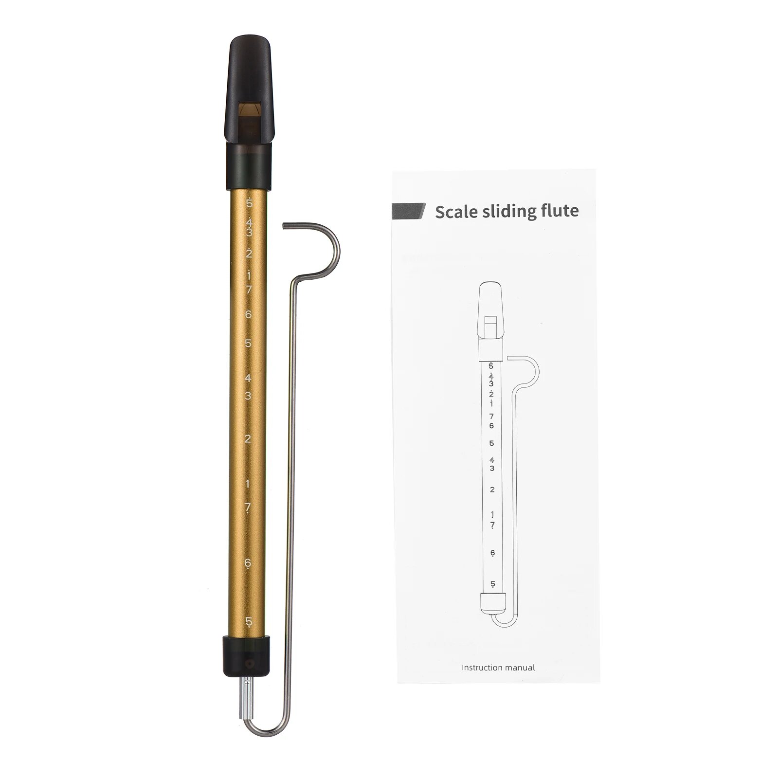 Металлический слайд-свисток Kazoo