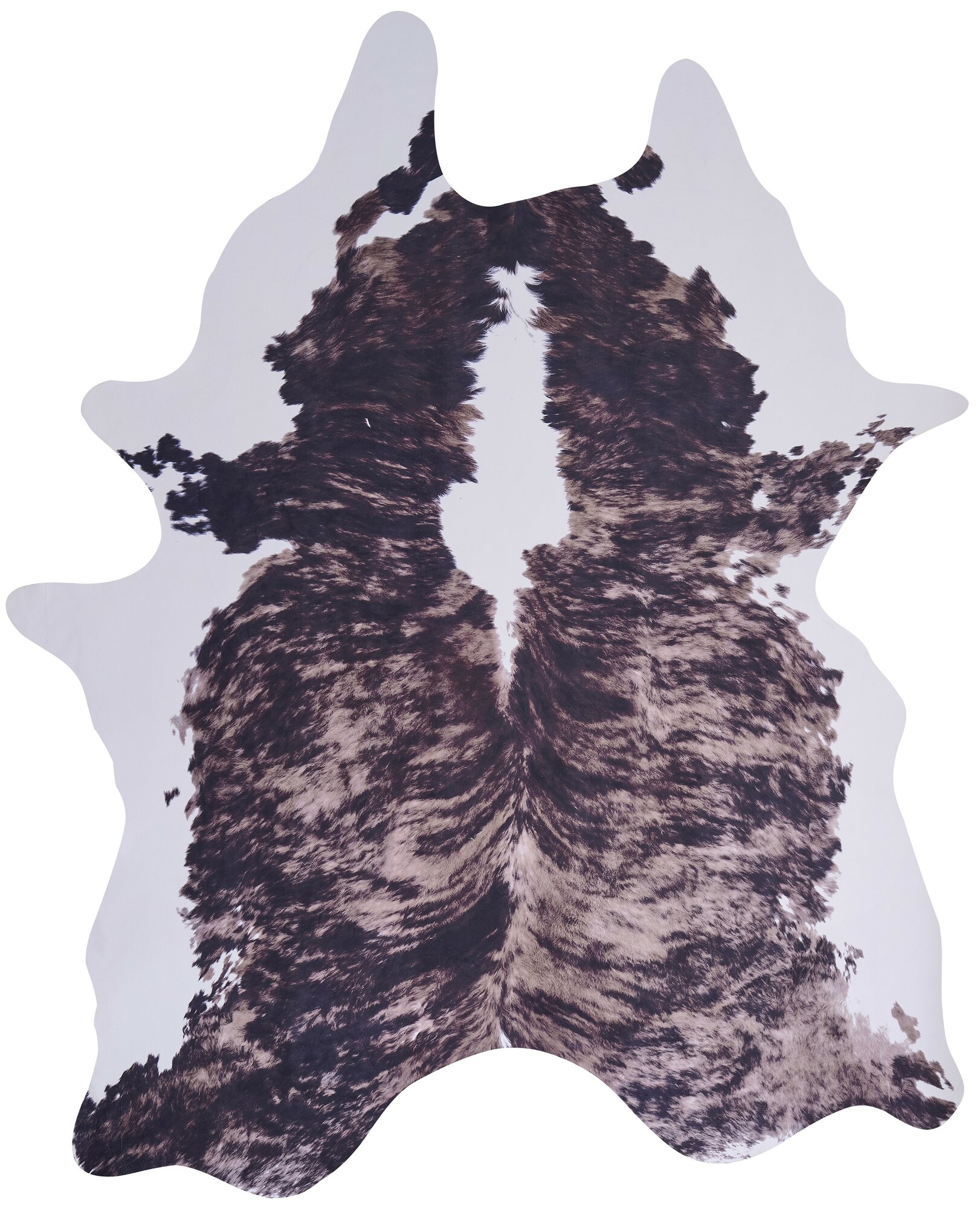 Шкура африканской коровы искусственная безворсовая гладкая Skin LE1-37 160 x 190 см