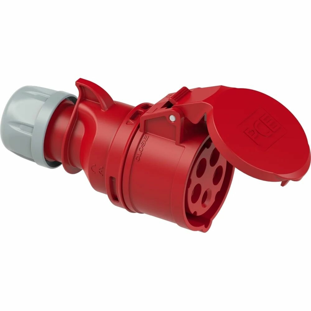 Кабельная розетка PCE 32А 400V 3P+N+E IP44 225-6