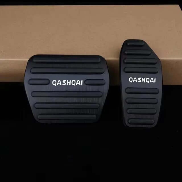 Для Nissan Qashqai j11 j12 2014 2015 2016 2017 2018 2019 2020-2022 2023 Автомобильная крышка педали газа, акселератора, тормоза, нескользящая накладка