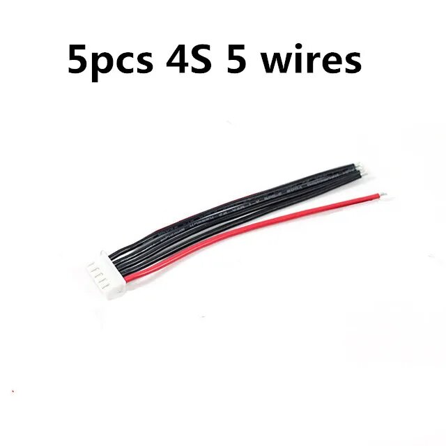 10 см (100 мм) Проводка зарядного устройства для литий-полимерных аккумуляторов RC 1s, 2s, 3s, Φ, 6s, кабель 22AWG, 7,4 В, 11,1 В, 14,8 в, 22,2 в для зарядного устройства баланса IMAX B3 B6