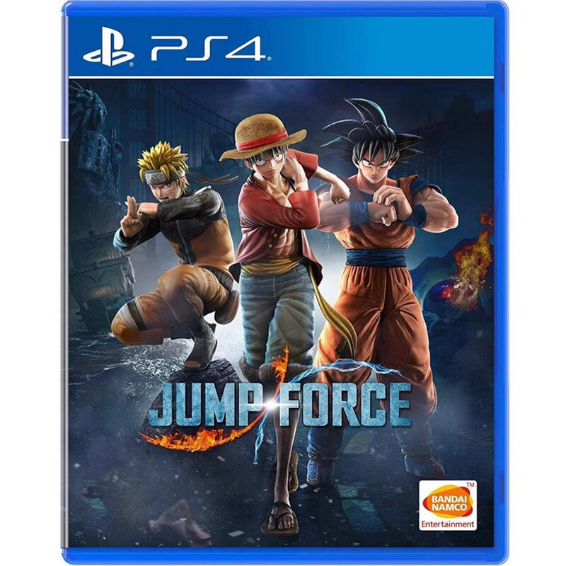Игра PlayStation Jump Force, цвет: blue, артикул 6067807, экшен, многопользовательская, для PS4
