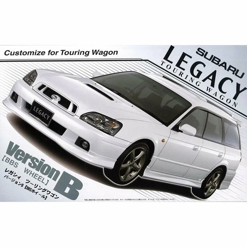 Сборная модель Машинка Fujimi-03553D 1/24 Subaru Legacy Touring Wagon Ver.B car model kit