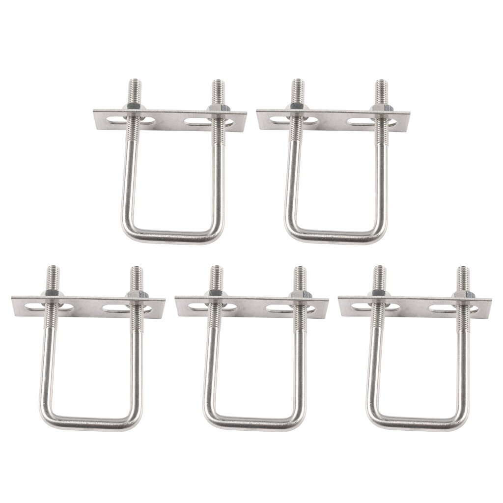 1 комплект из 5 групп, U-образный зажим из нержавеющей стали-M10