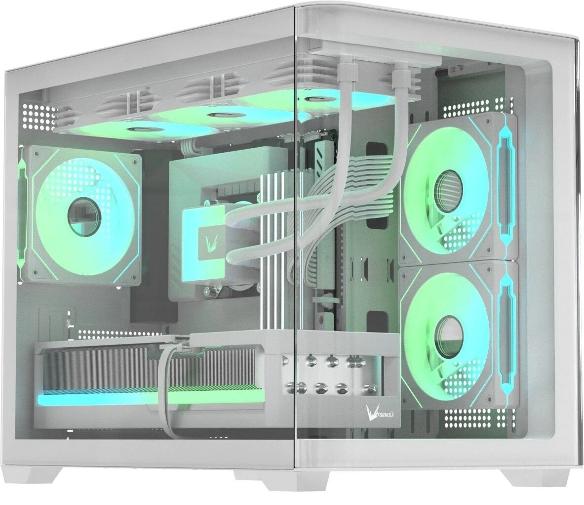Корпус Formula Crystal U2M Floe White