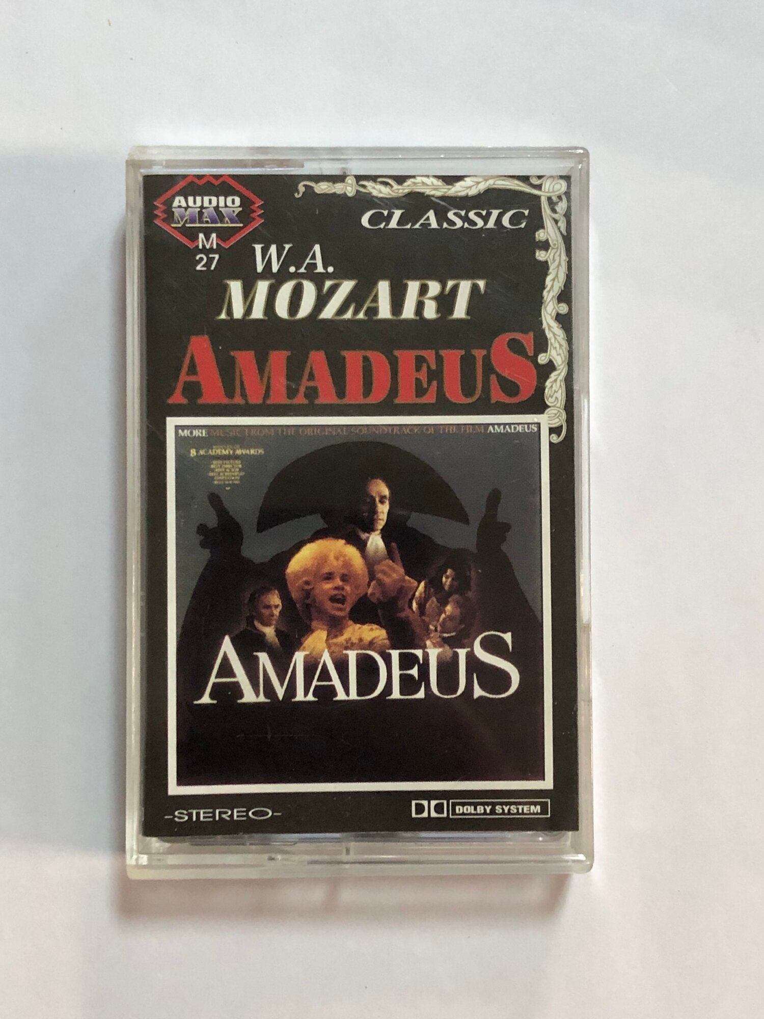 Аудиокассета W.A. Mozart “Amadeus”