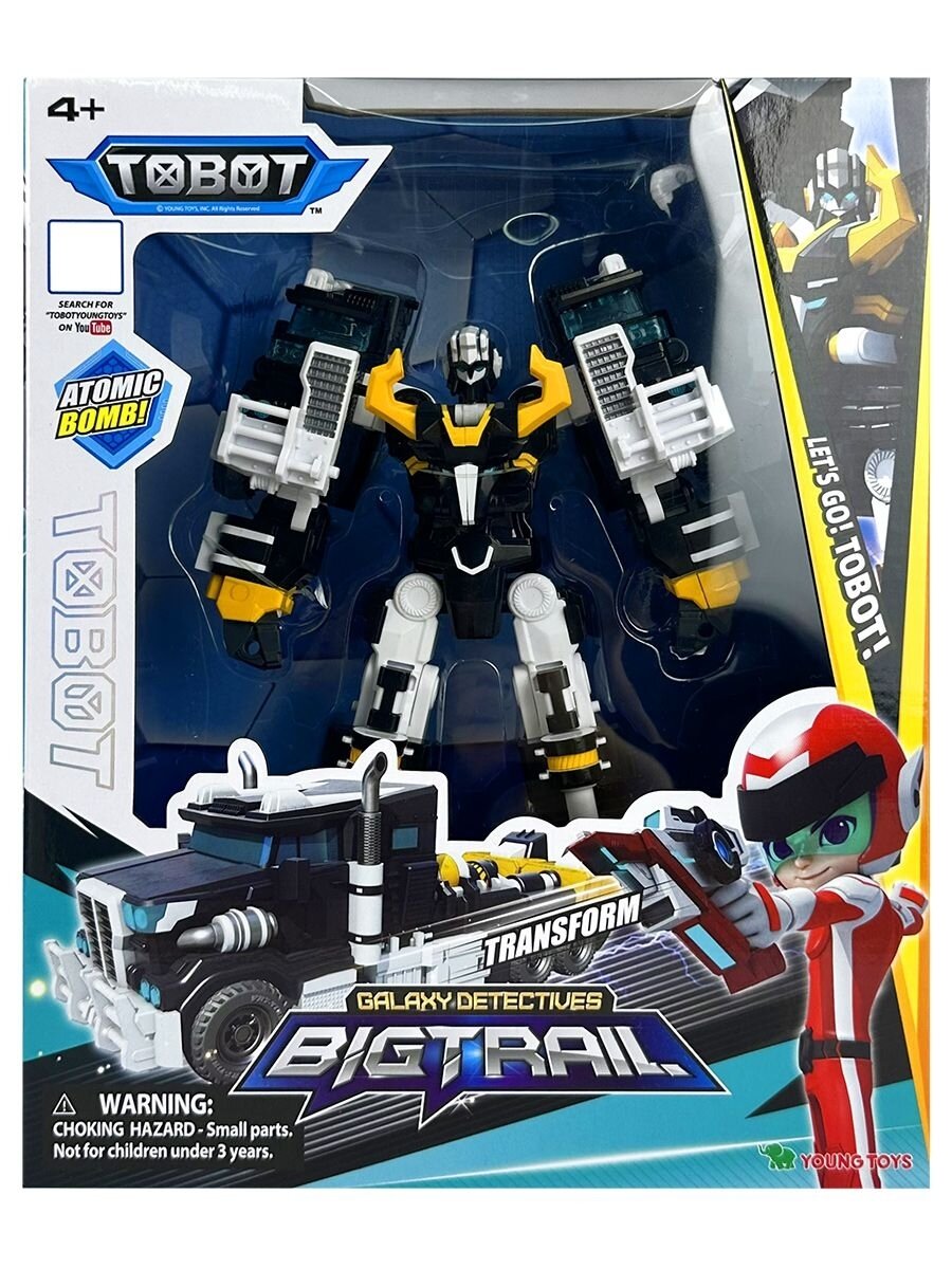 Tobot Робот-трансформер Тобот Биг Трейл New
