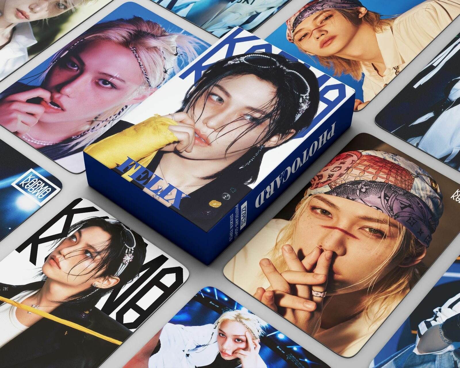 Аксессуары для коллекционных игральных карт, ломо-карты для творческого альбома, двусторонняя глянцевая фотобумага 8,5x5,5 см, наклейки и карты в подарок, 55+72 шт в коробке