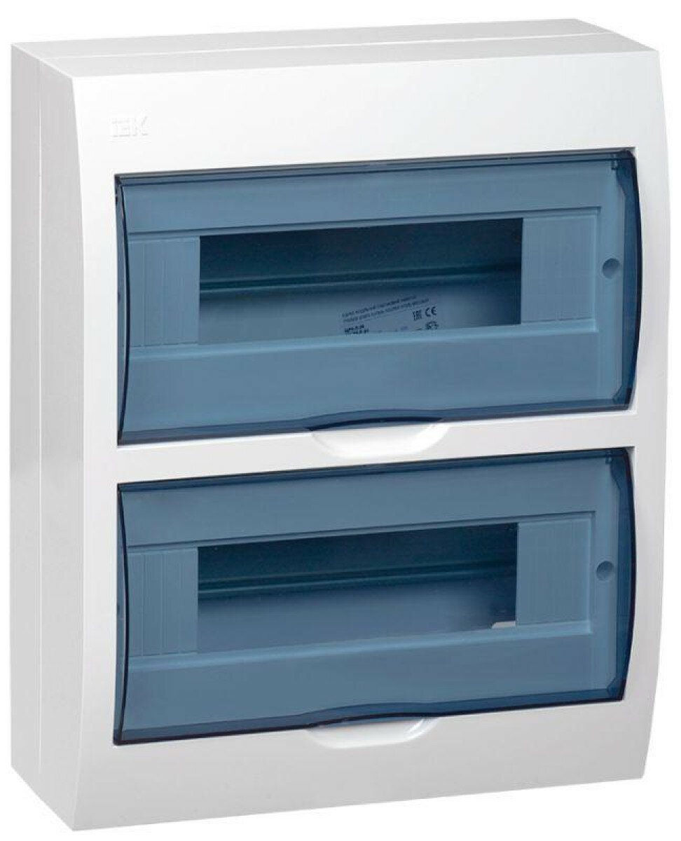 Корпус IEK ЩРН-П-24 Krepta 3 IP41 навесной пластик. бел, MKP12-N-24-40-10