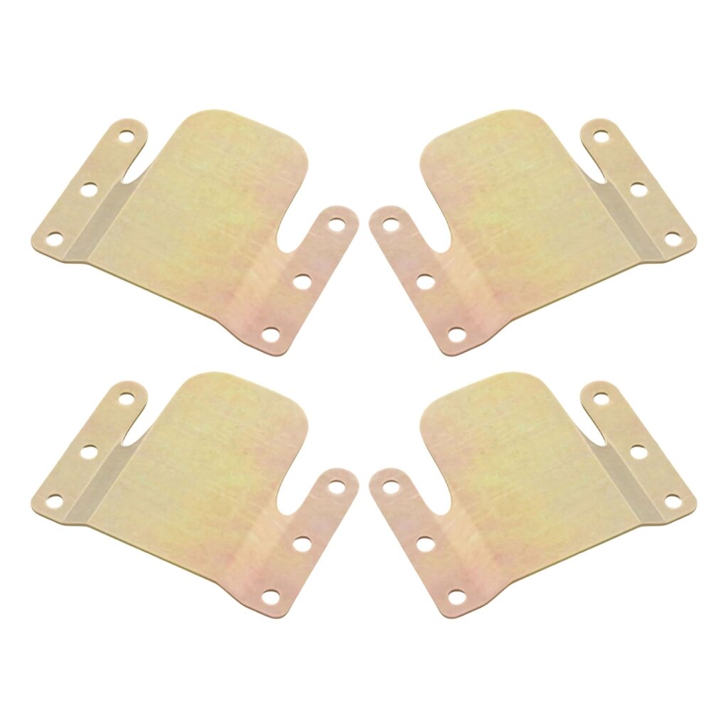 1 комплект из 4-х, фиксированная пряжка для соединения дивана-цветной цинковый тип