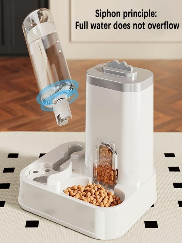 Две чаши с защитными горлышками, автоматические кормушки