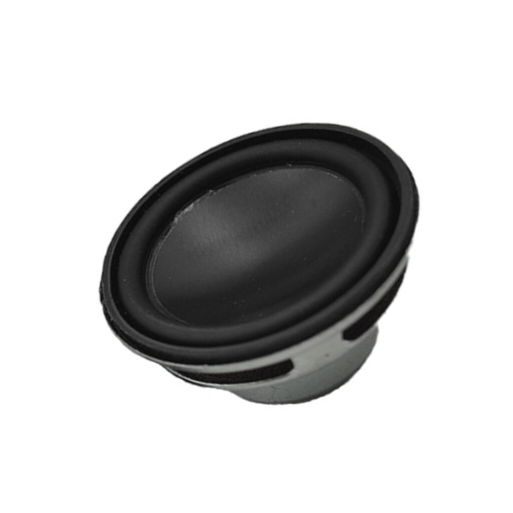 Устанавливаемый на поверхности Круглый Динамик Мощностью 3 Вт И 4 Ом С Антивибрационными Резиновыми Кромками И Алюминиевой Мембраной